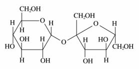 Estructura Molecular De La Fructosa